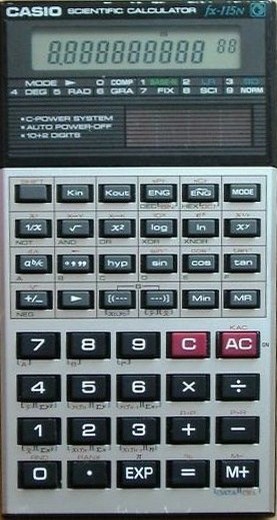 Casio fx-115N | IT History Society